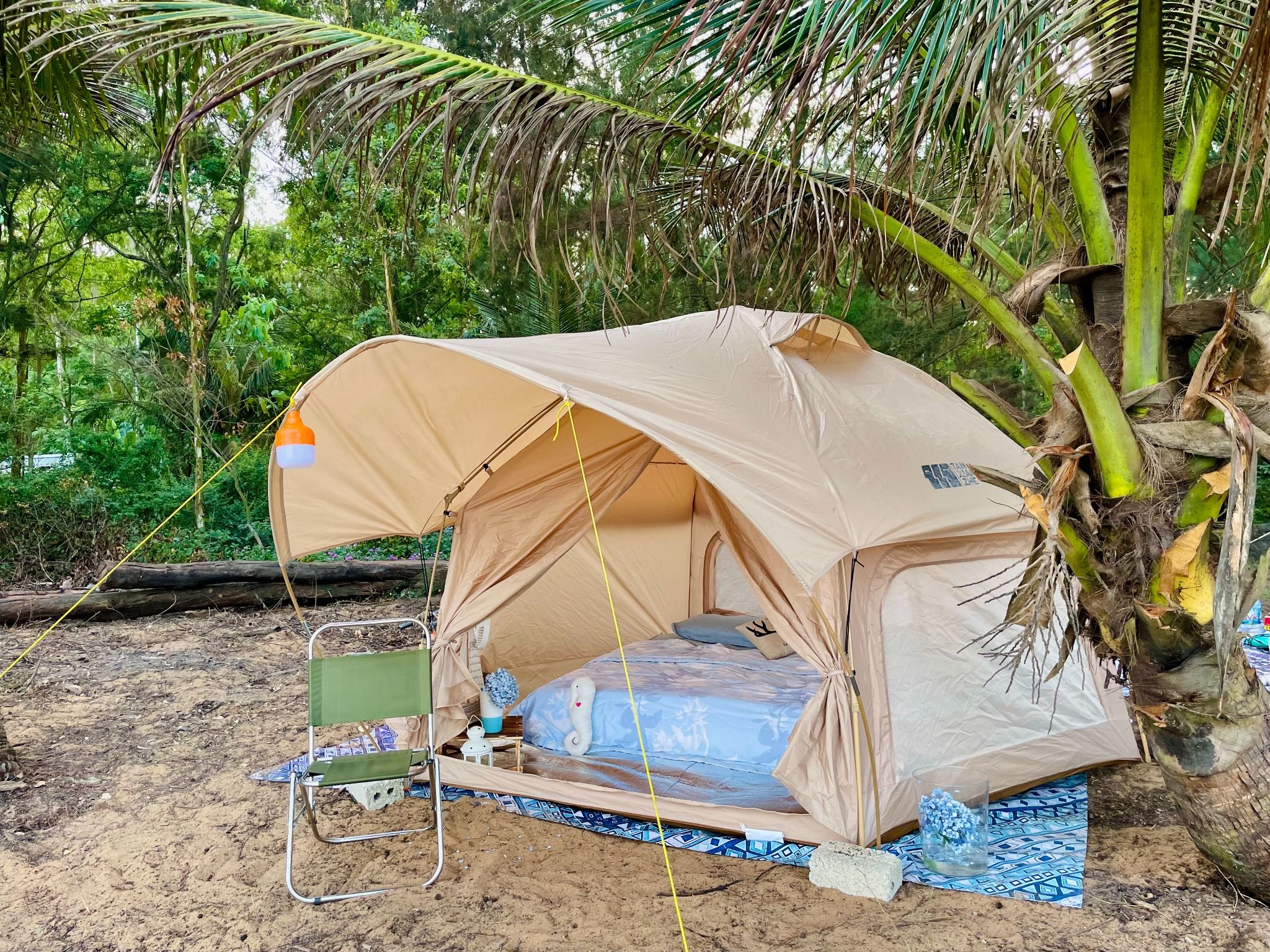 Lều nấm glamping 2 lớp 6 người hãng Tan Xian Zhe - tặng thảm cách nhiệ – Du mục Camping