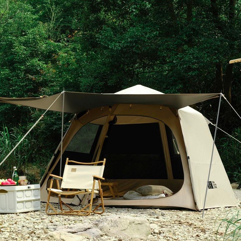 Lều lục giác tự bung 2 lớp 4-6 người Tan Xian Zhe – Du mục Camping