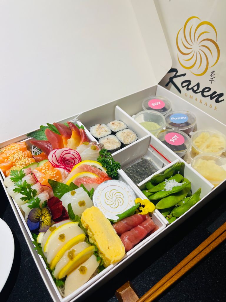 Box of Sashimi – Kasen Omakase