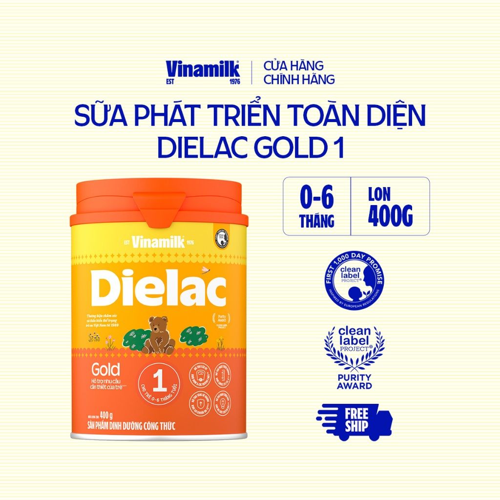 Sữa Bột Dielac Alpha Gold Số 1 400g – shopsua165