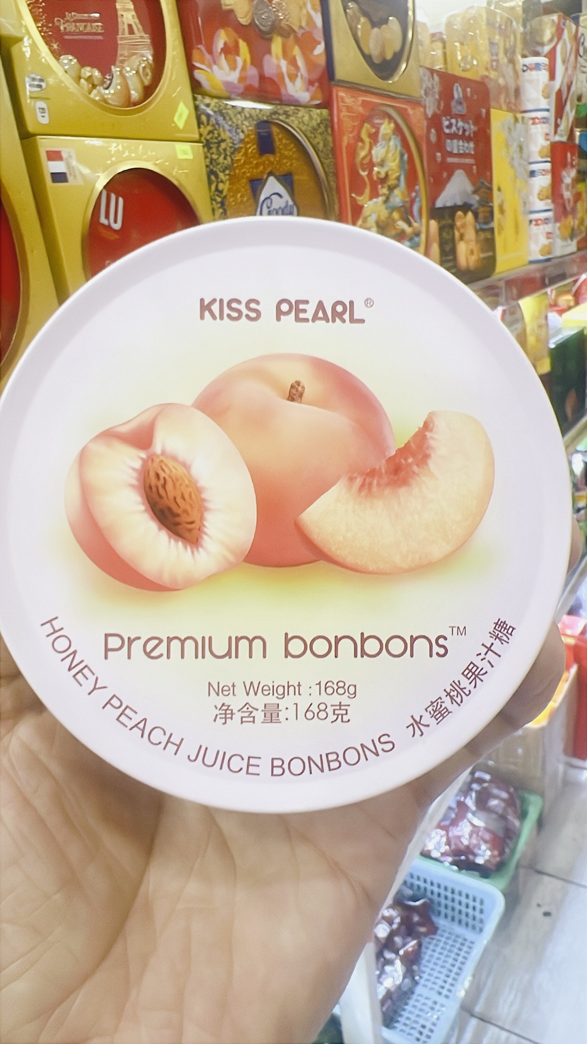 Kẹo Hộp Kiss Pearl Trái Cây 168g – shopsua165