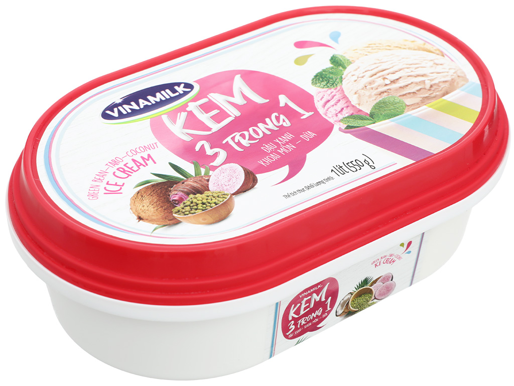 Kem Vinamilk Hộp Đậu Xanh Khoai Môn Dừa - Hộp 1 Kg – shopsua165