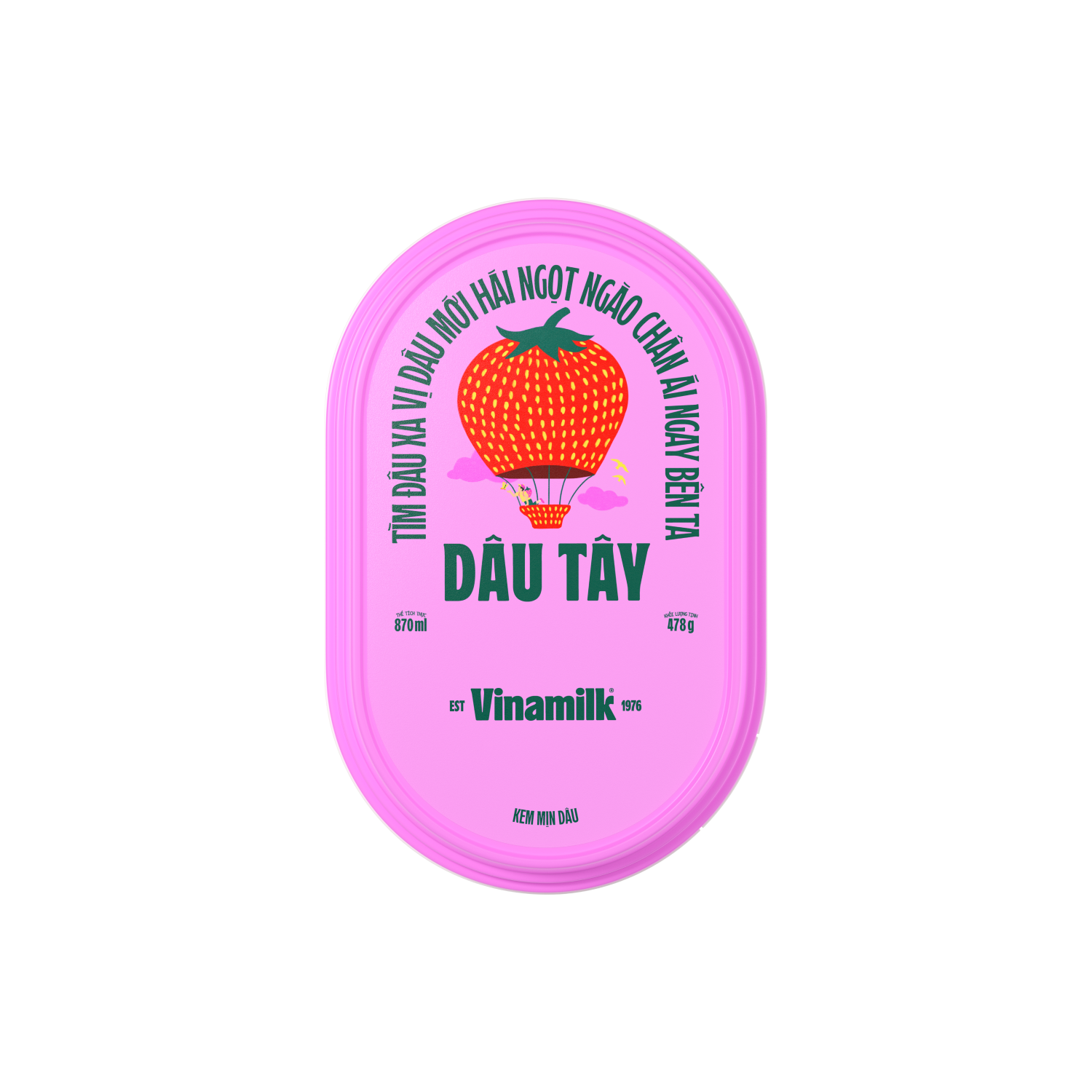 Kem Vinamilk Dâu - Hộp 1 Kg – shopsua165