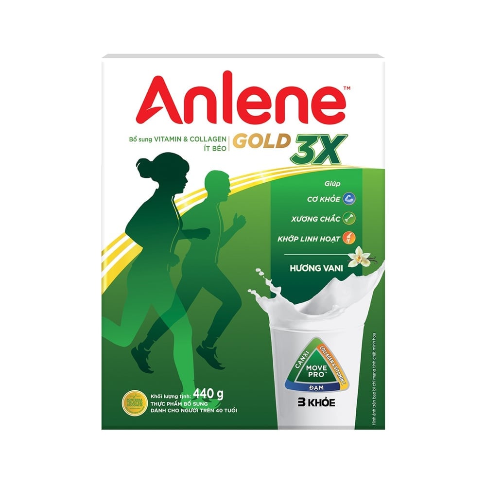 Sữa Bột Anlene Gold Movepro 3X Hộp Giấy 440g – shopsua165