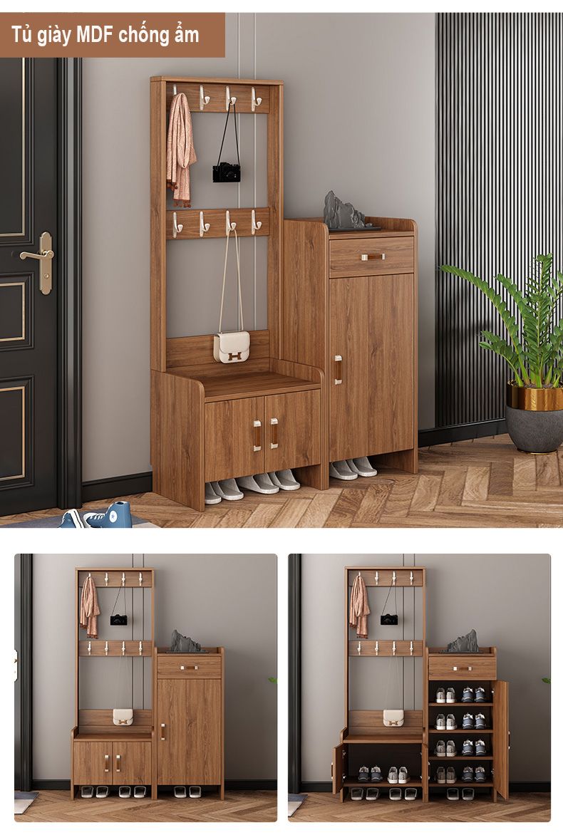 Tủ giày mdf chống ẩm Tnif-TG01– SHOP NỘI THẤT NHÀ XINH