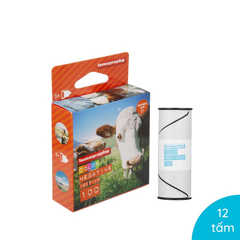 120 Lomo 100 (Medium Format) - Film chụp ảnh 120 Lomography Color Nega