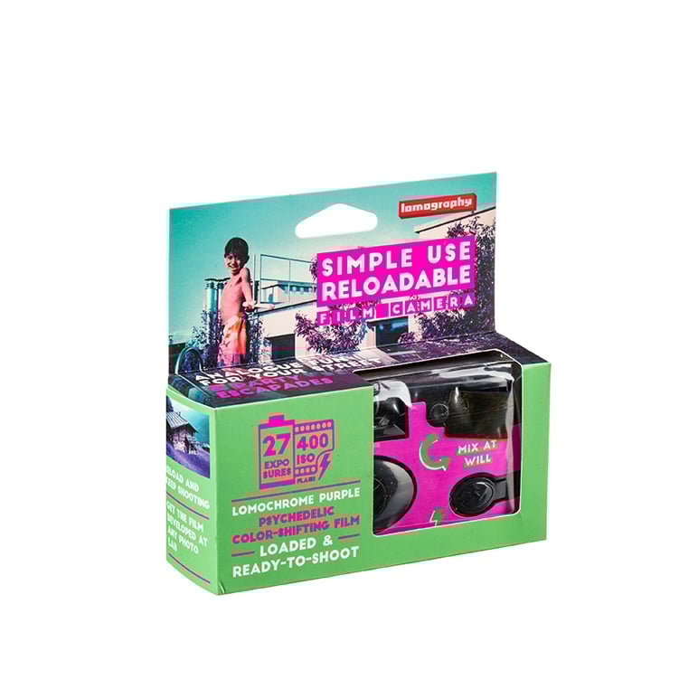Máy ảnh film Lomography Simple Use LomoChrome Purple