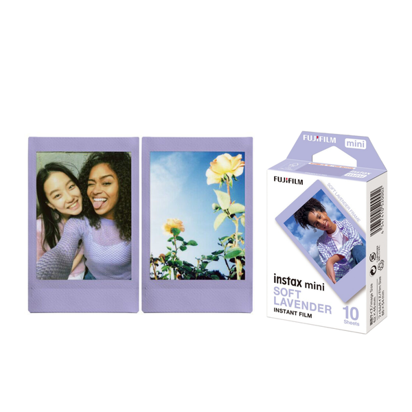 Fujifilm Instax Mini Soft Lavender (10 film) - Viền màu tím