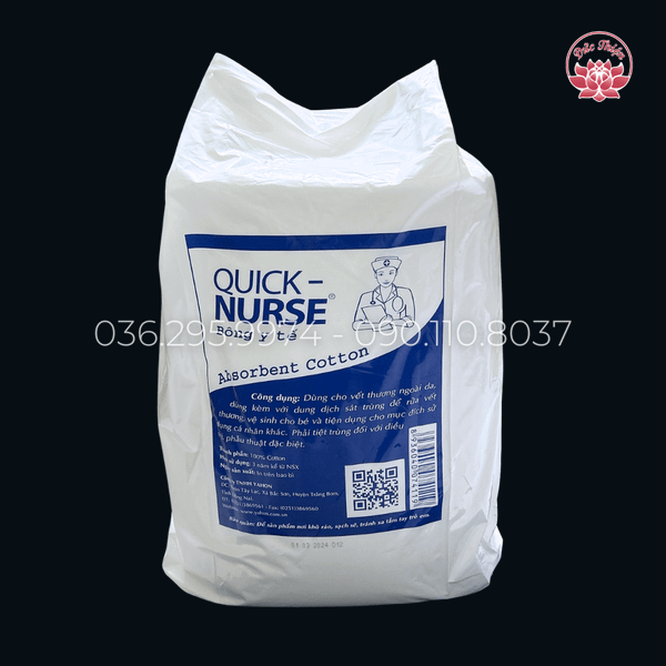 Bông Gòn Y Tế Quick Nurse (Gói 1 kg) - Vật tư nha khoa chính hãng – ĐỨC ...