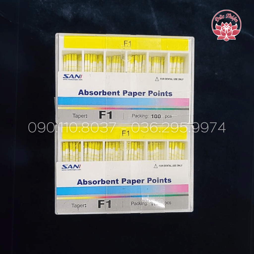 Cone Giấy Sani F1, F2, F3 - Sani Absortbent Paper Points – ĐỨC THIỆN ...