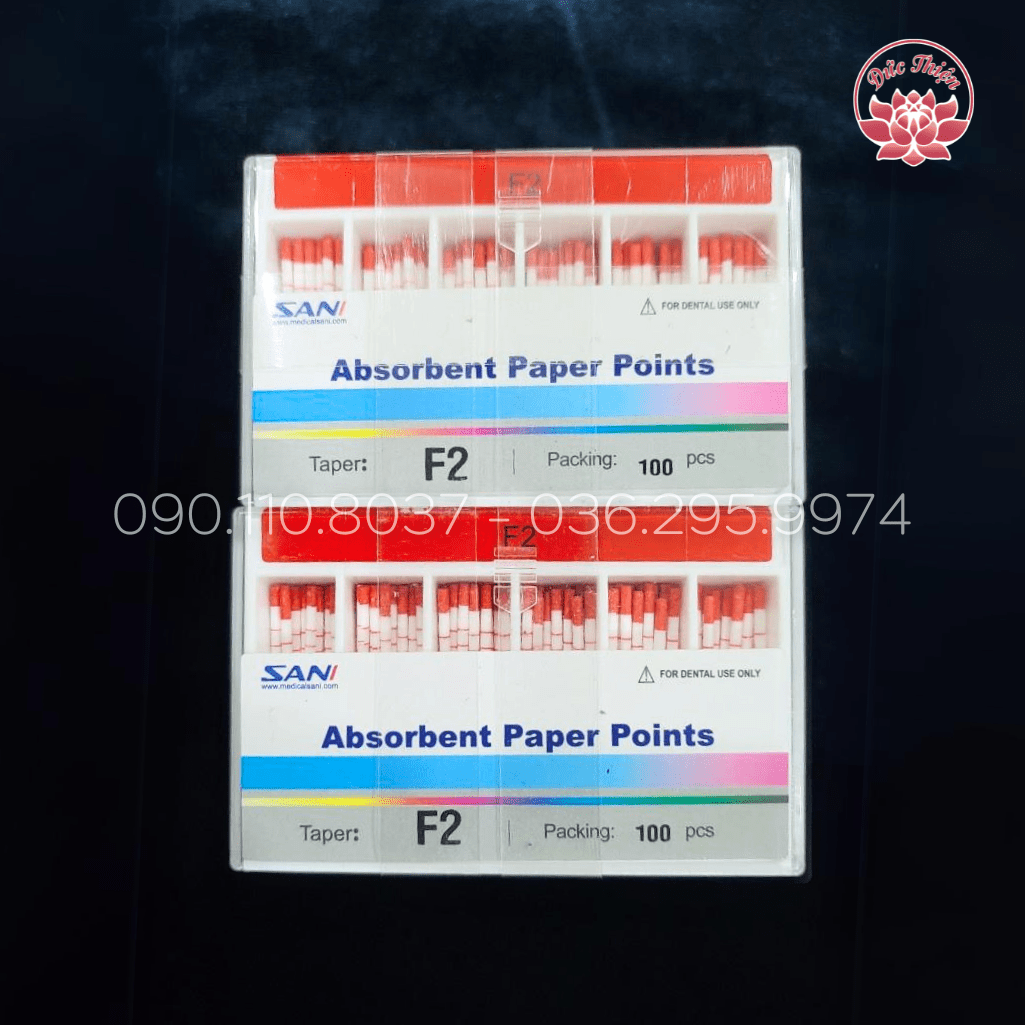 Cone Giấy Sani F1, F2, F3 - Sani Absortbent Paper Points – ĐỨC THIỆN ...