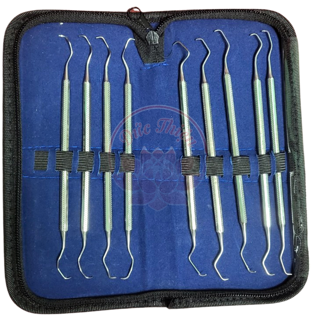 Bộ nạo túi nha chu Pakistan - Dụng cụ nha khoa chính hãng – ĐỨC THIỆN ...