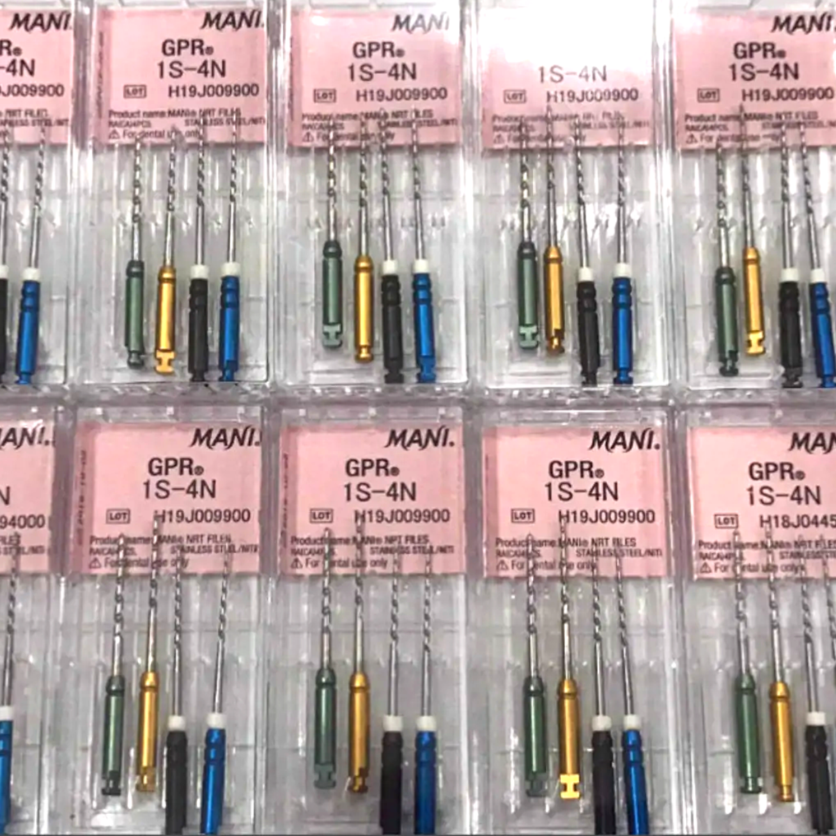 Dụng cụ lấy Gutta Percha GPR #1S-4N Mani - Đức Thiện Medical – ĐỨC ...