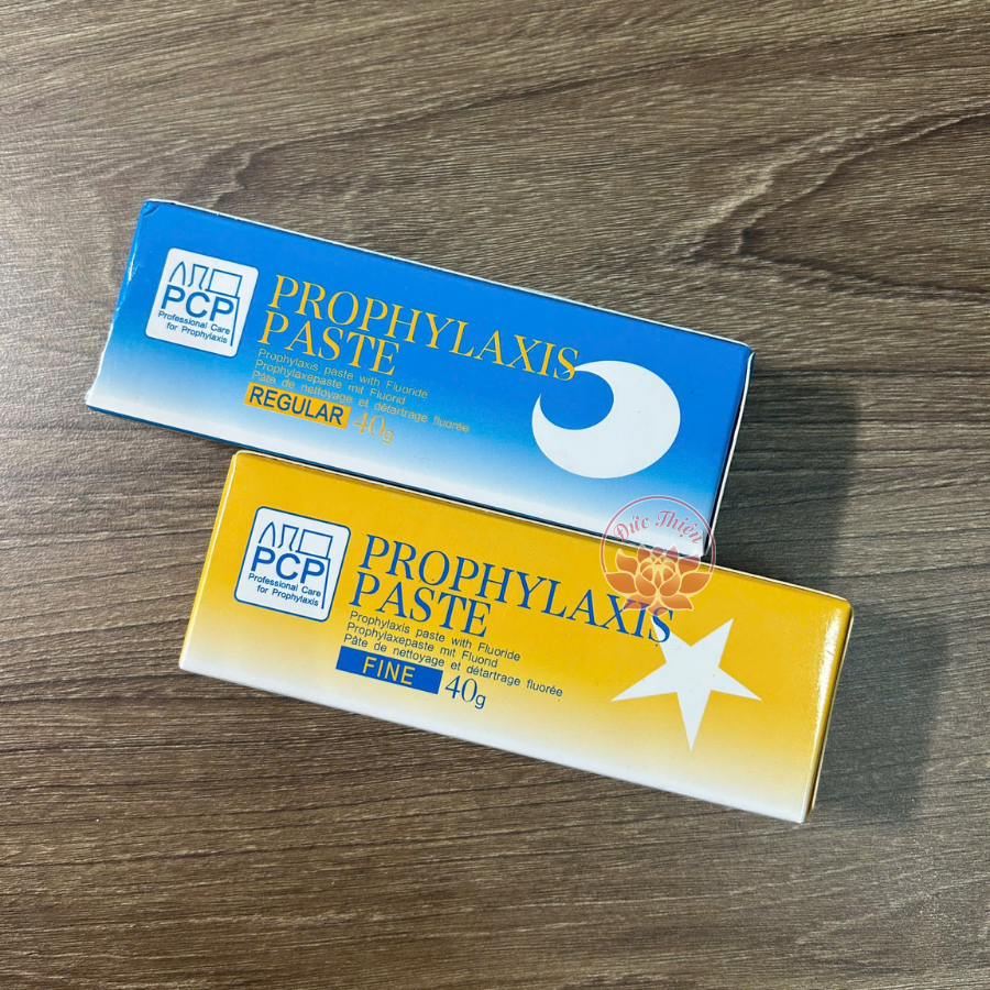 Tuýp đánh bóng răng Prophylaxis Paste Dentpark Fine và Regular (Tuýp 4 ...