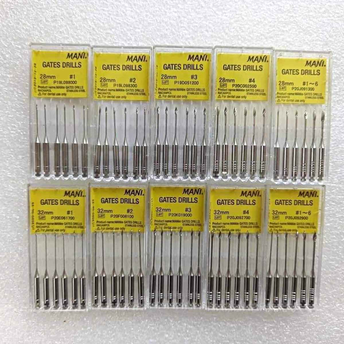 Mũi Gates Drills Mani - Đức Thiện Medical – ĐỨC THIỆN MEDICAL