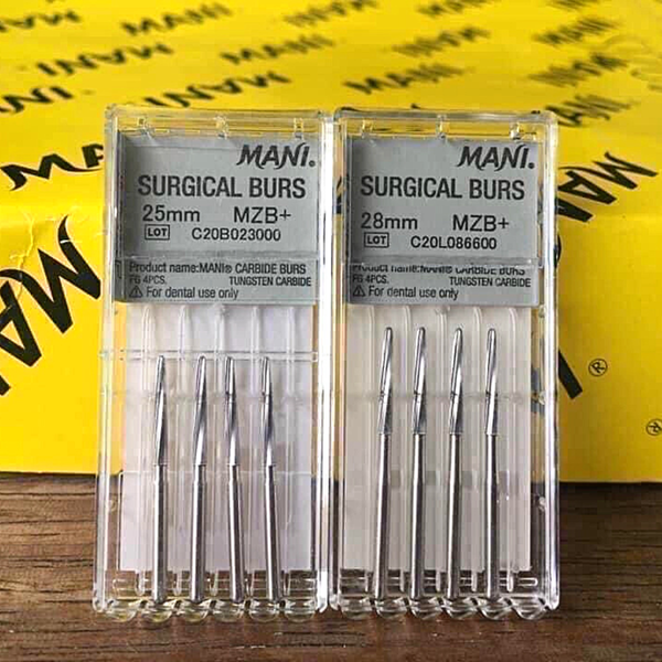 Mũi phẫu thuật MZB+ Mani - Surgical Burs MZB+ - Đức Thiện Medical – ĐỨC ...