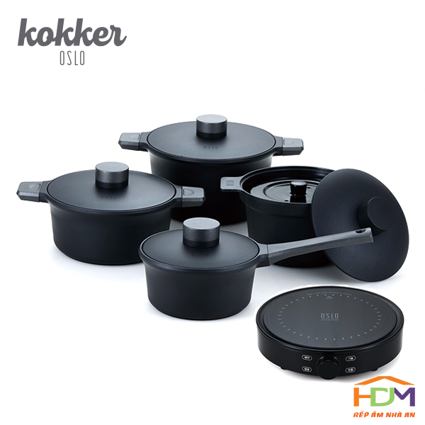 BỘ NỒI CHỐNG DÍNH CAO CẤP OSLO KOKKER HÀN QUỐC – Ecoramic Việt Nam