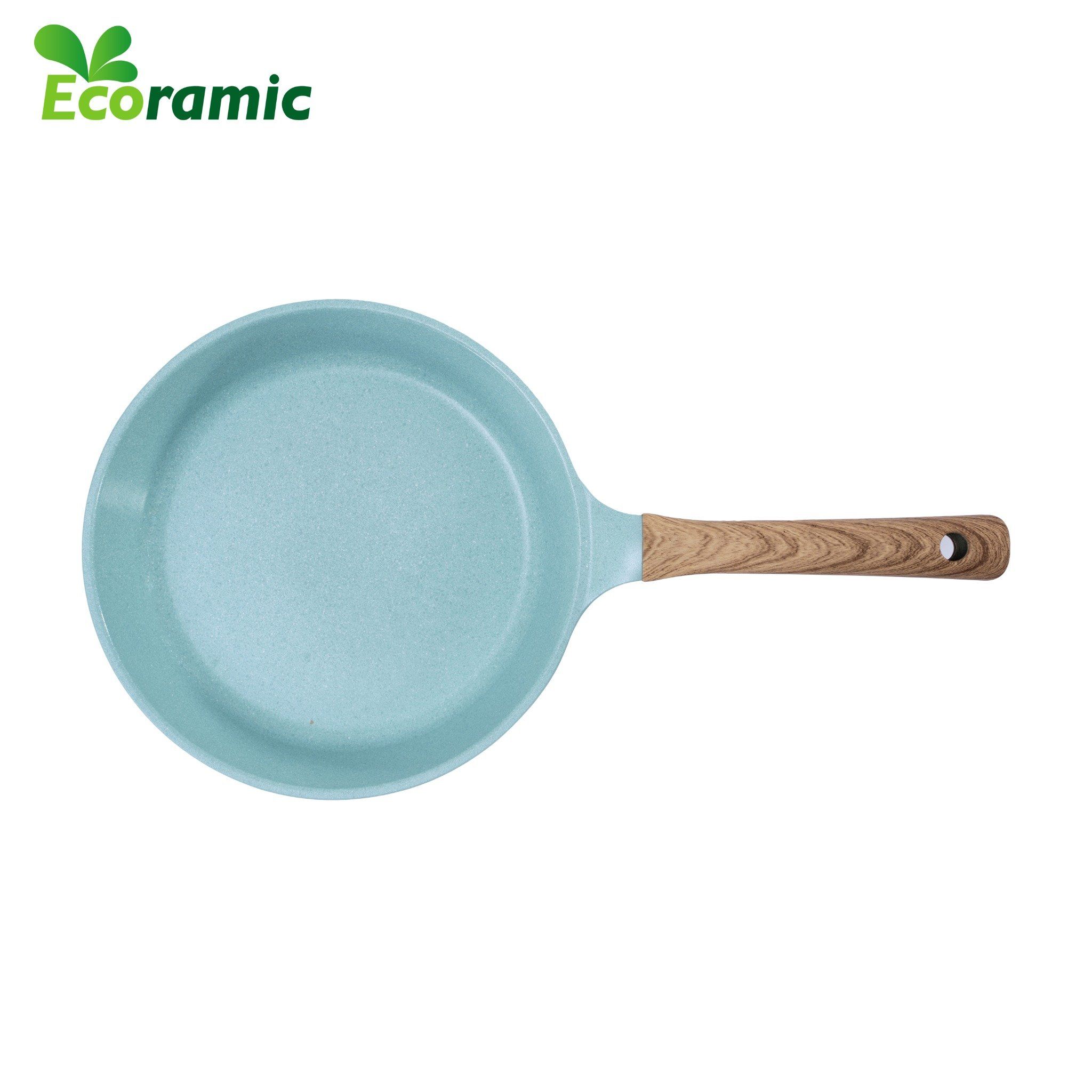 Chảo Cạn Vân Đá Đáy Từ Ecoramic Platinum Size 24 – Ecoramic Việt Nam