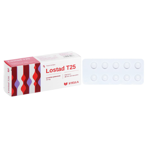 Thuốc Lostad 25mg Trị Tăng Huyết Áp Có Tốt Không? Giá Bao Nhiêu?