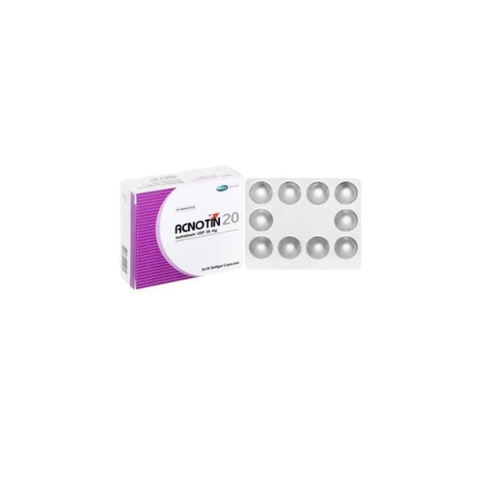 Thuốc Acnotin 20mg Trị Mụn Trứng Cá Có Tốt Không ? Giá Bao Nhiêu