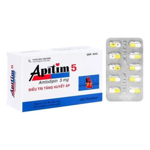 Thuốc Apitim 5mg Điều Trị Huyết Áp Có Tốt Không? Giá Bao Nhiêu