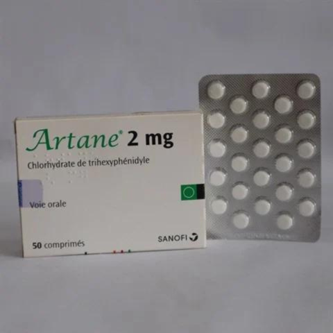 Artane 2mg hộp 50 viên