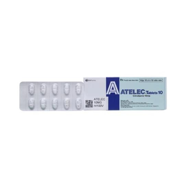 Thuốc Atelec 10mg Điều Trị Huyết Áp Có Tốt Không? Giá Bao Nhiêu