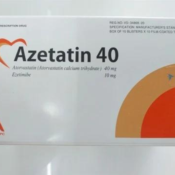 Thuốc Azetatin 40mg Giảm Mỡ Máu Có Tốt Không ? Giá Bao Nhiêu