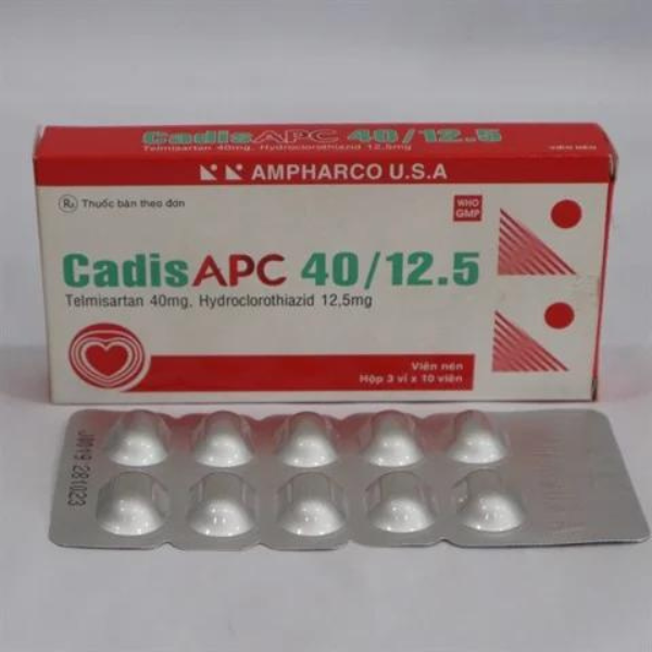 Thuốc Cadis 40/12.5 Điều Trị Huyết Áp Có Tốt Không? Giá Bao Nhiêu