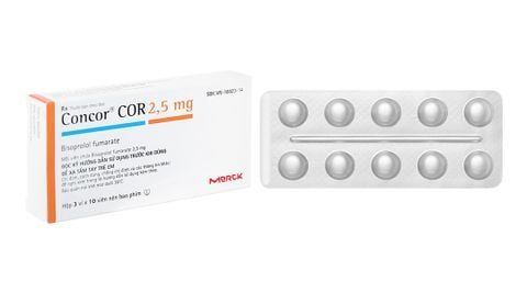Thuốc Tim Mạch, Huyết Áp Concor 2.5mg Có Tốt Không? Giá Bao Nhiêu?