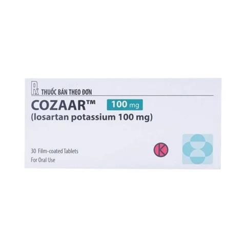 Thuốc Cozaar 100mg Điều Trị Huyết Áp Có Tốt Không? Giá Bao Nhiêu