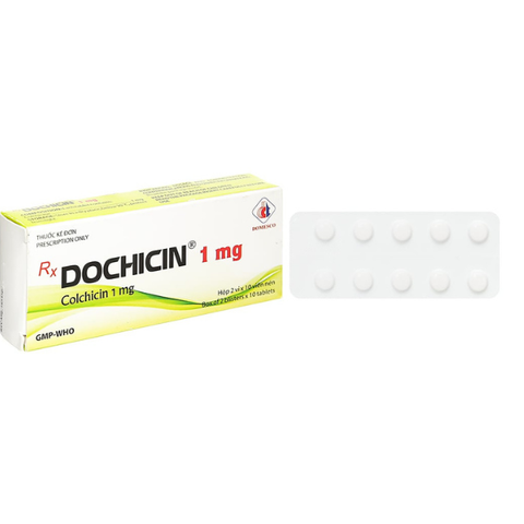 Thuốc Dochicin 1mg Trị Gout Có Tốt Không ? Giá Bao Nhiêu