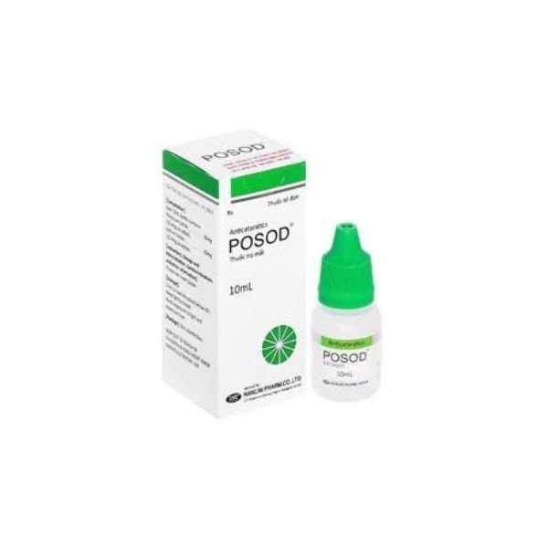Dung Dịch Nhỏ Mắt Posod Eye Drops Trị Đục Thủy Tinh Thể Lọ 10ml