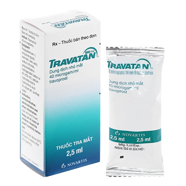 Thuốc Travatan 40mcg/ml Nhỏ Mắt Có Tốt Không ? Giá Bao Nhiêu