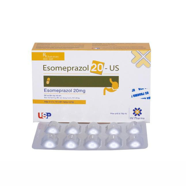 Thuốc Esomeprazol 20mg Trị Viêm Dạ Dày Có Tốt Không? Giá Bao Nhiêu