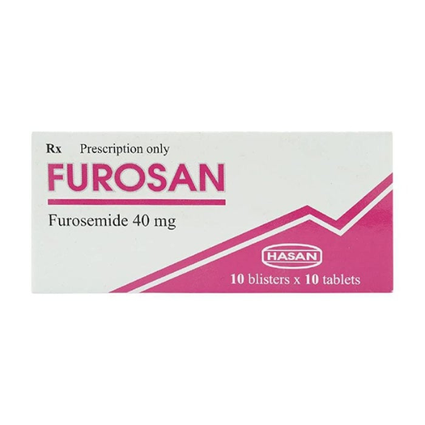 Furosan 40mg Hasan hộp 100 viên