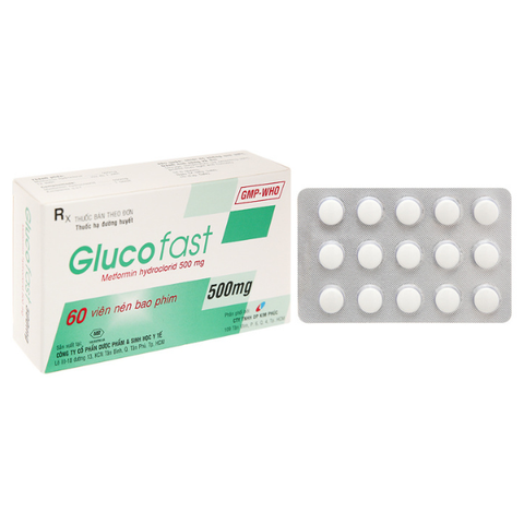 Thuốc Glucofast 500mg Giảm Đường Huyết Có Tốt Không ? Giá Bao Nhiêu
