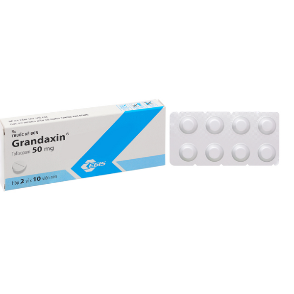 Grandaxin 50mg hộp 20 viên Có Tốt Không? Giá Bao Nhiêu?