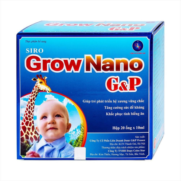 Grow nano gp xanh hộp 20 ống Có Tốt Không? Giá Bao Nhiêu?