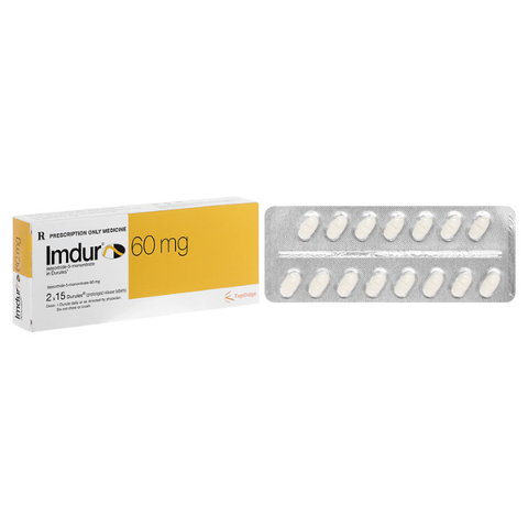 Thuốc Imdur 60mg Trị Đau Thắt Ngực Có Tốt Không? Giá Bao Nhiêu