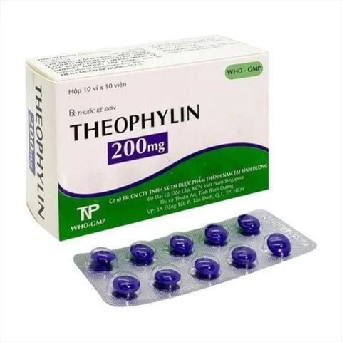 Thuốc Theophylin 200mg Trị Hen Suyễn Có Tốt Không ? Giá Bao Nhiêu
