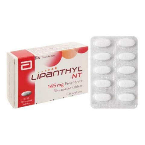 ThuốcLipanthyl NT 145mg Giảm Mỡ Máu Có Tốt Không ? Giá Bao Nhiêu
