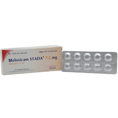 Thuốc Meloxicam 7.5mg Giảm Đau, Kháng Viêm Có Tốt Không?Giá Bao Nhiêu?