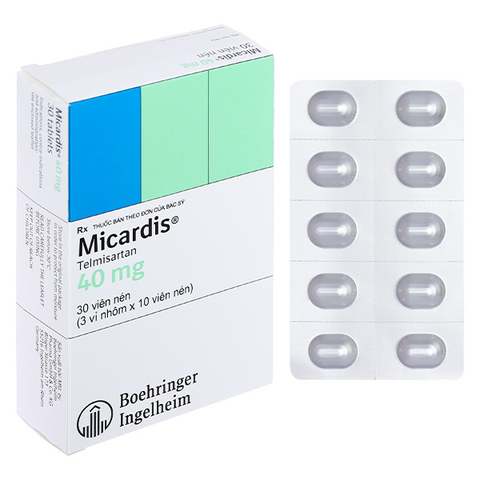 Micardis 40mg hộp 30 viên Có Tốt Không? Giá Bao Nhiêu?