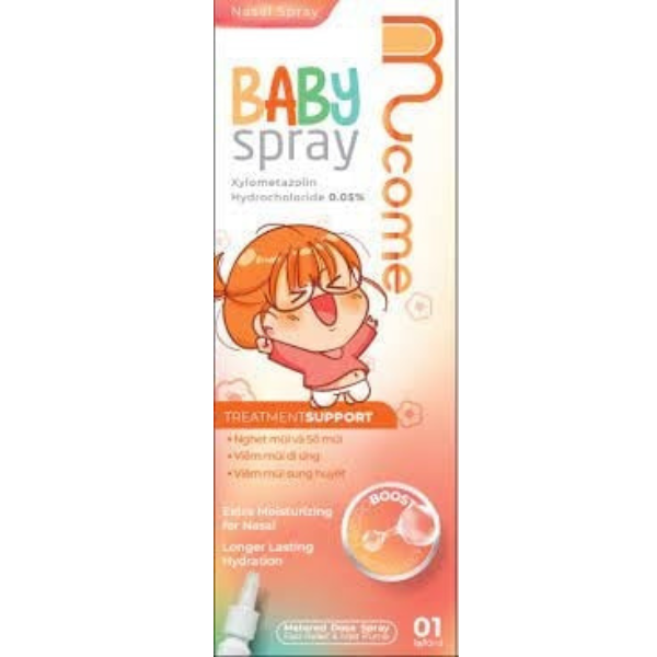 Mucome Baby Spray 10ml Có Tốt Không?Giá Bao Nhiêu?