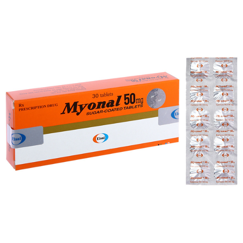 Thuốc Myonal 50mg Giúp Giãn Cơ Có Tốt Không? Giá Bao Nhiêu