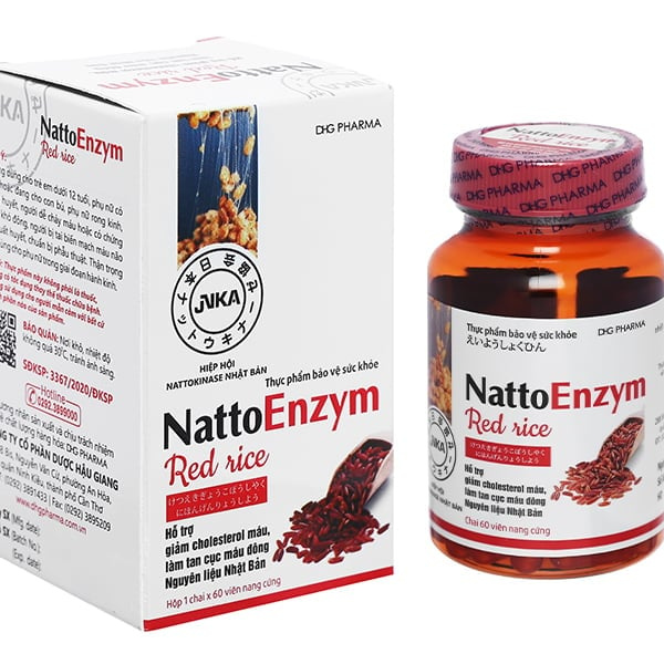 NattoEnzym Red Rice Giảm Cholesterol Có Tốt Không? Giá Bao Nhiêu