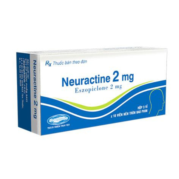 Neuractine 2mg hộp 30 viên