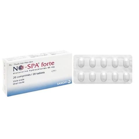 No-spa forte Giảm Đau Do Co Thắt Cơ Trơn Có Tốt Không? Gía Bao Nhiêu?