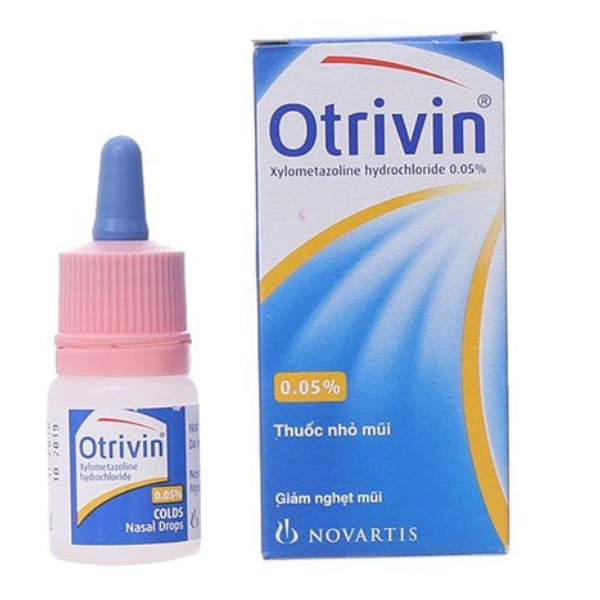 Otrivin 0.05% Children chai 10ml có tốt không? Gía bao nhiêu?